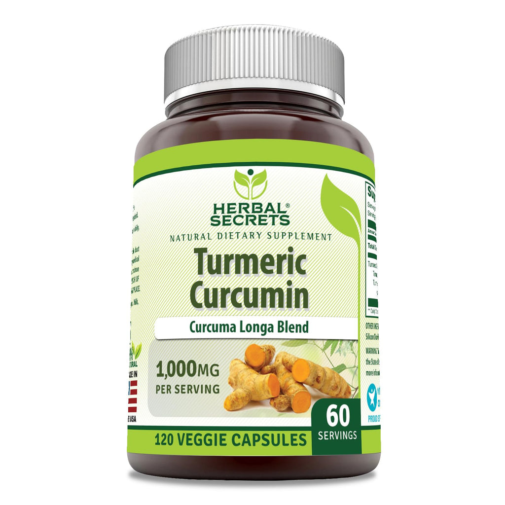 Herbal Secrets turmeric curcumin capsules