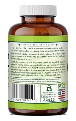 Herbal Secrets valerian root benefits