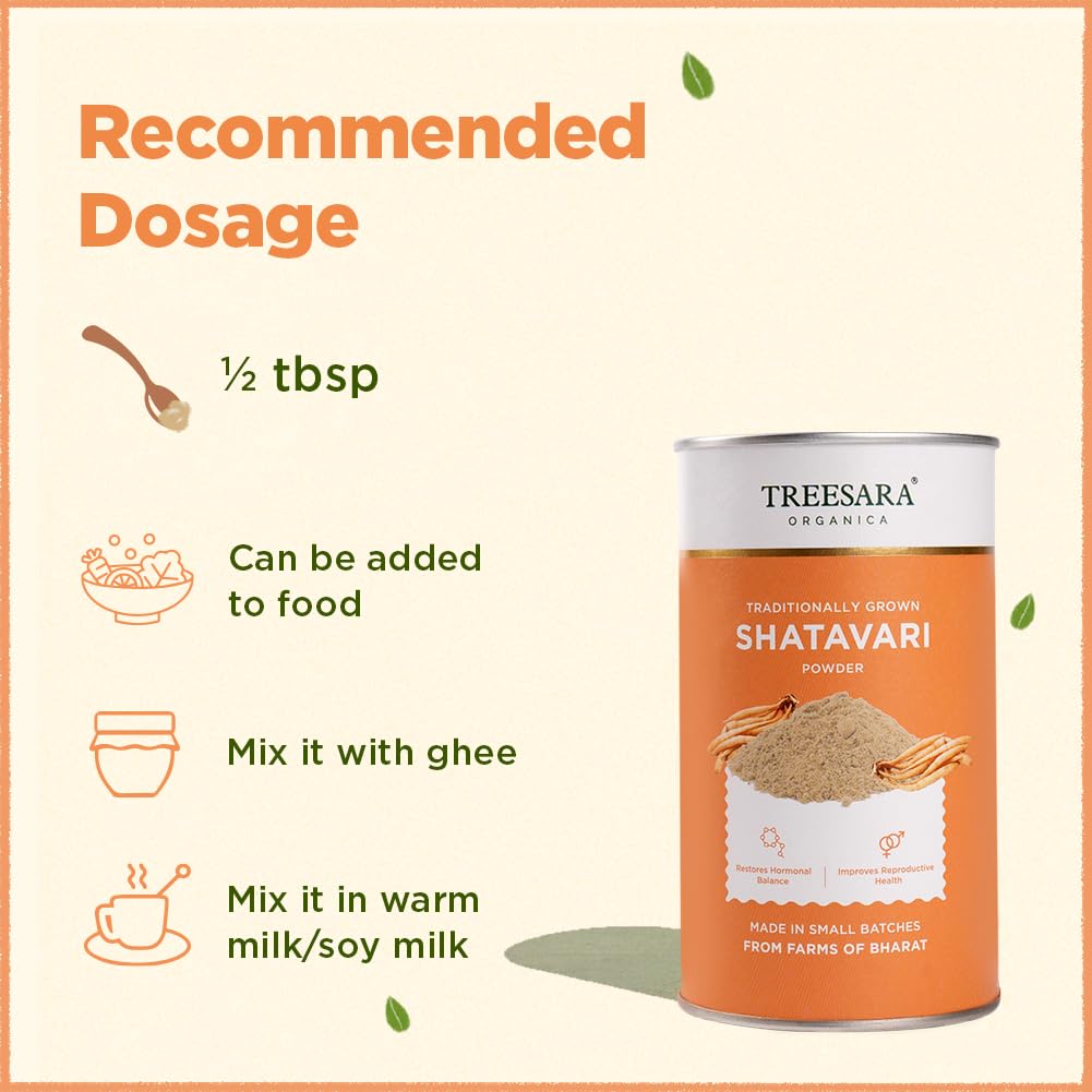 Herbal shatavari for hormonal support