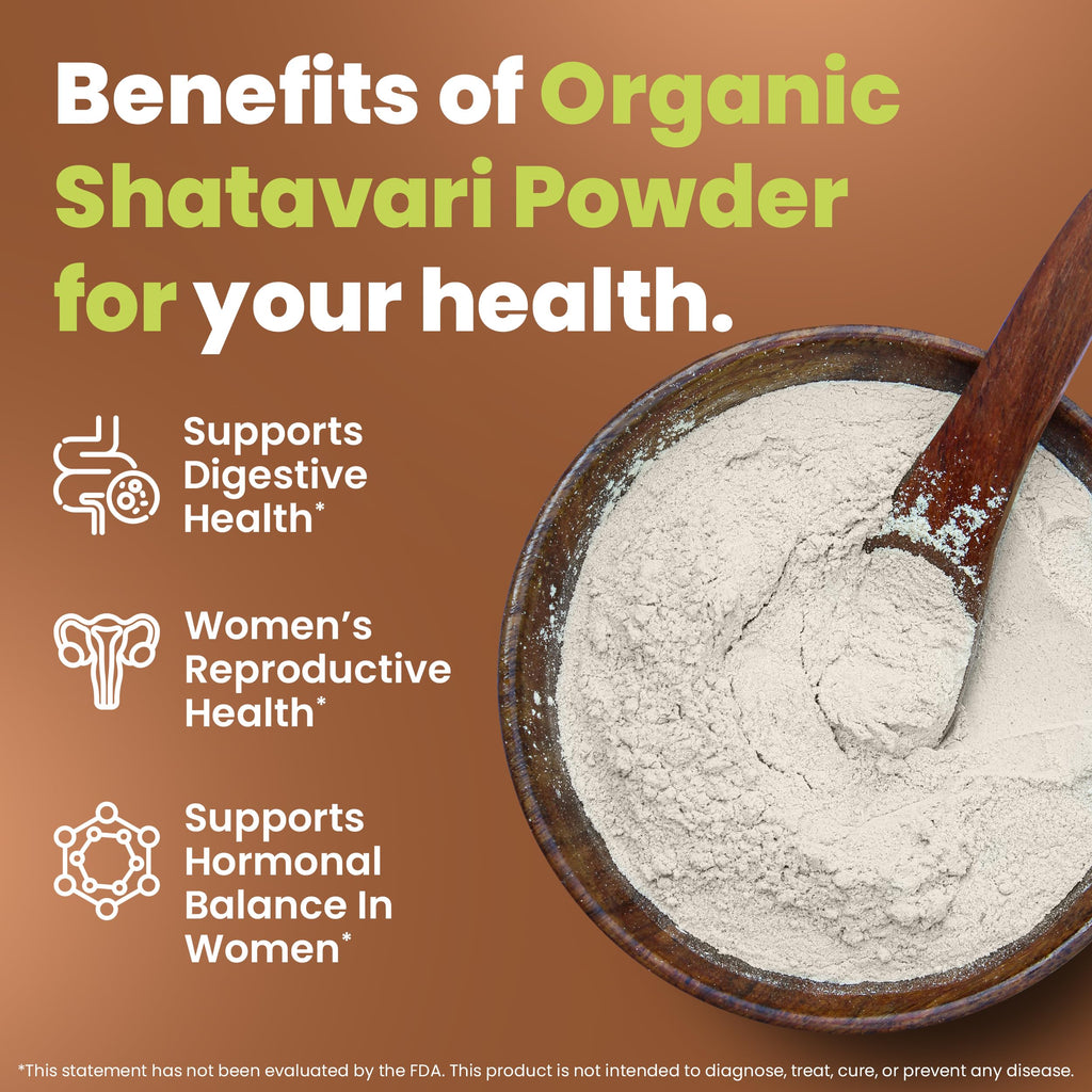 Herbal shatavari powder for digestion