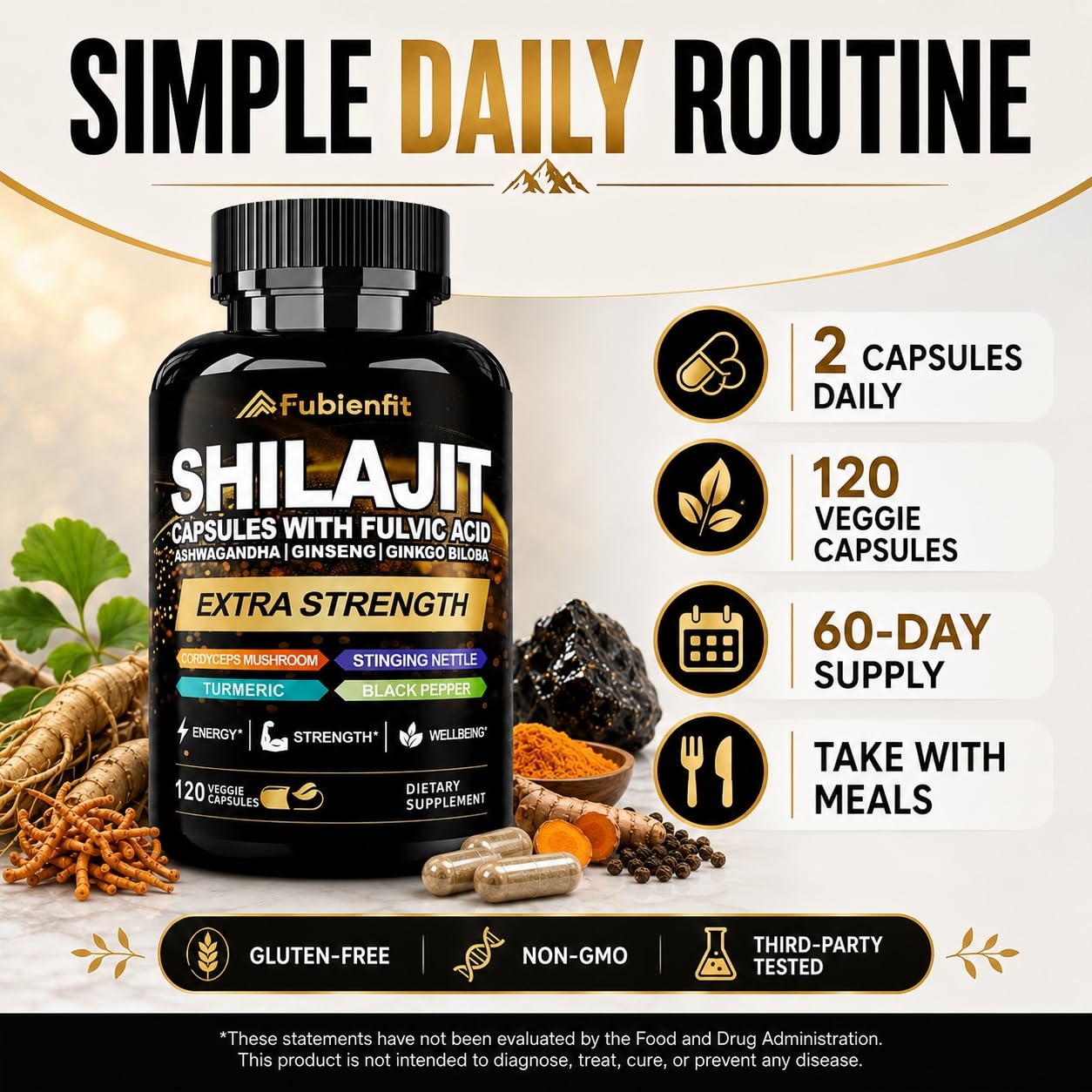 herbal shilajit capsules for immune boost