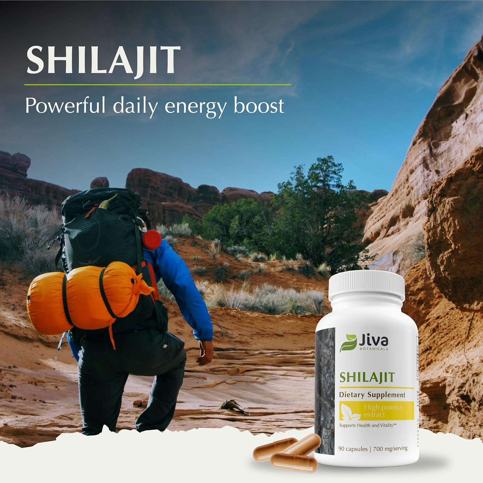 herbal shilajit capsules for wellness