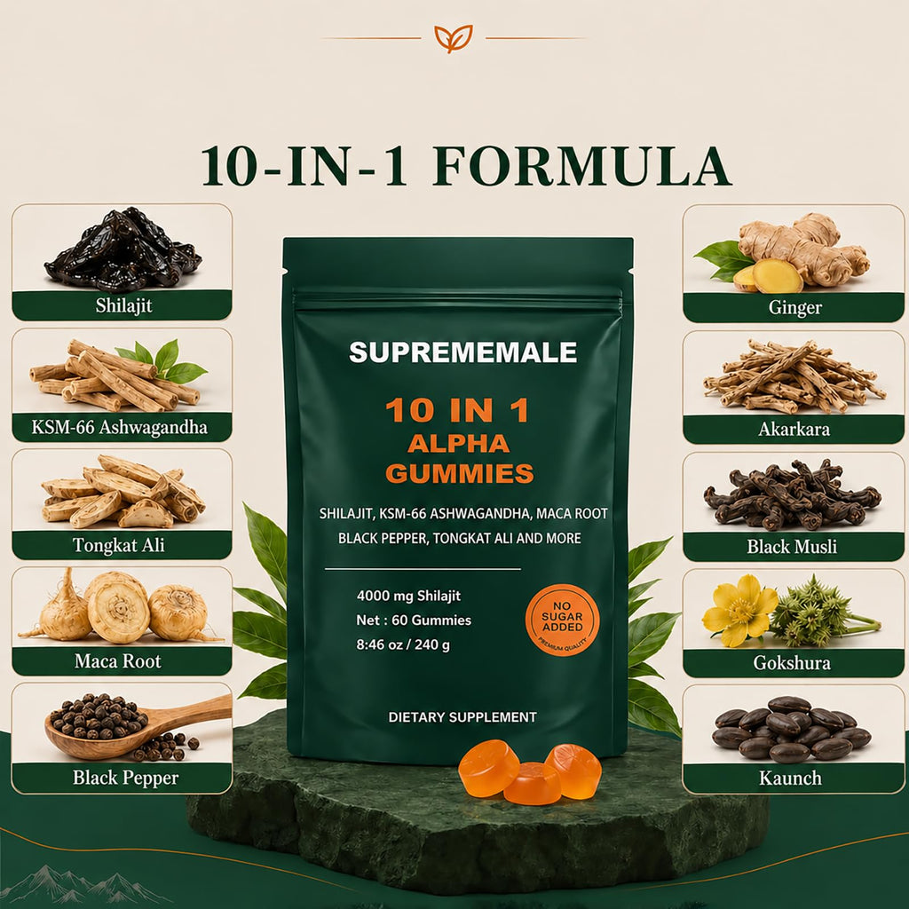 Herbal Shilajit for energy boost