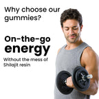 Herbal shilajit gummies for vitality