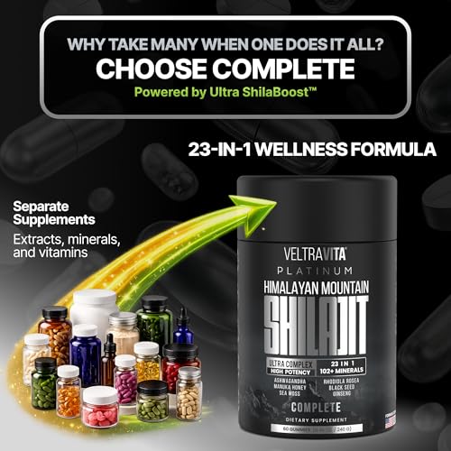 herbal shilajit gummies for vitality
