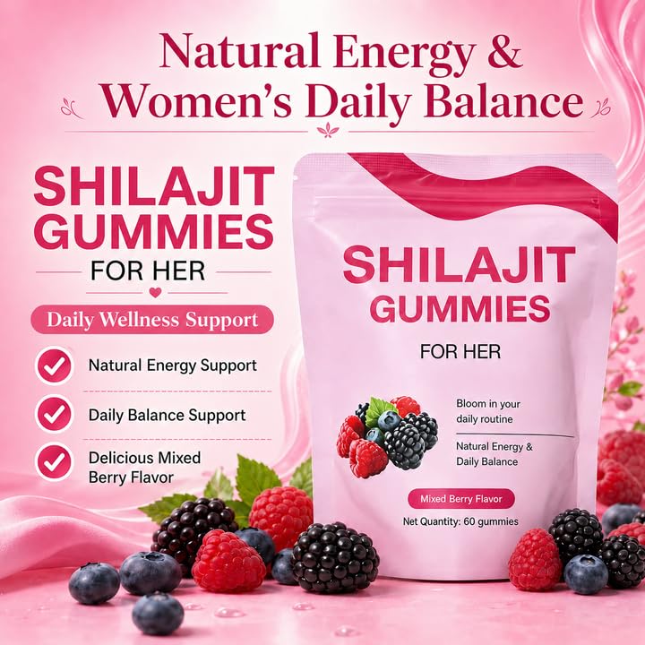 Herbal Shilajit gummies for wellness