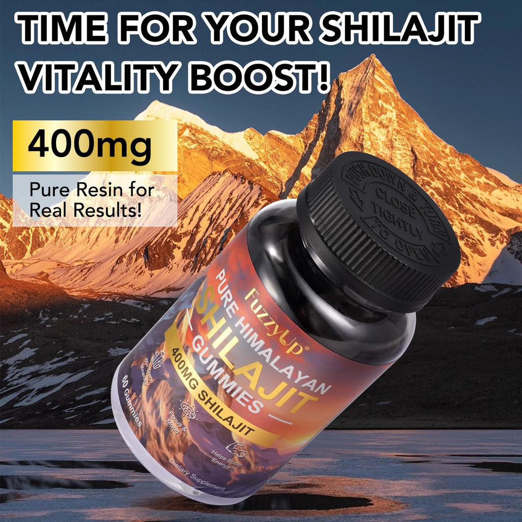 Herbal Shilajit gummies for wellness
