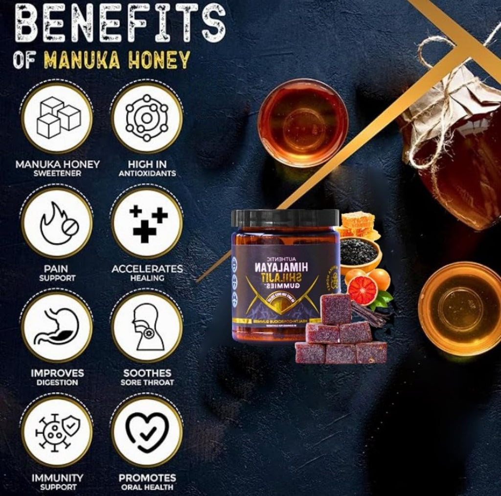herbal shilajit gummies for wellness
