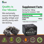 herbal shilajit resin for strength