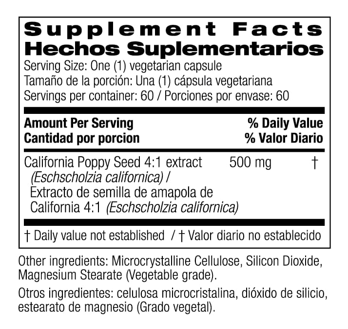 herbal sleep aid California poppy