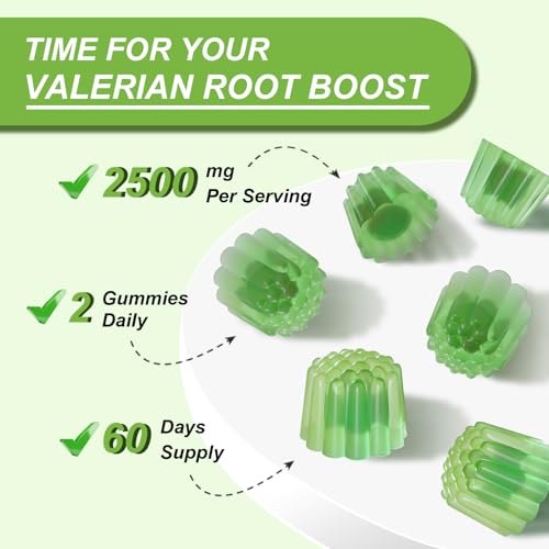 herbal sleep aid valerian gummies