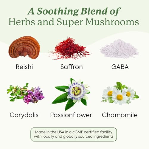 herbal sleep aid with saffron