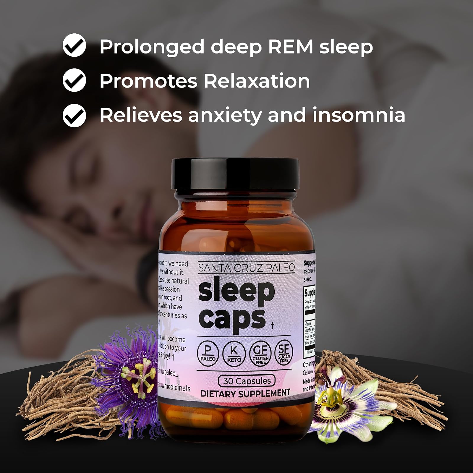herbal sleep remedy for relaxation