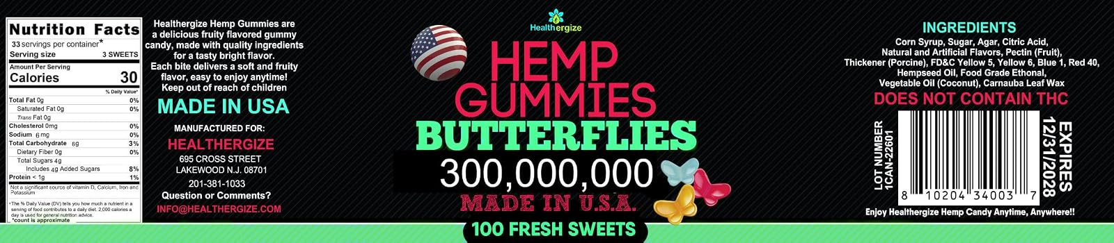 Herbal sleep solution hemp gummies