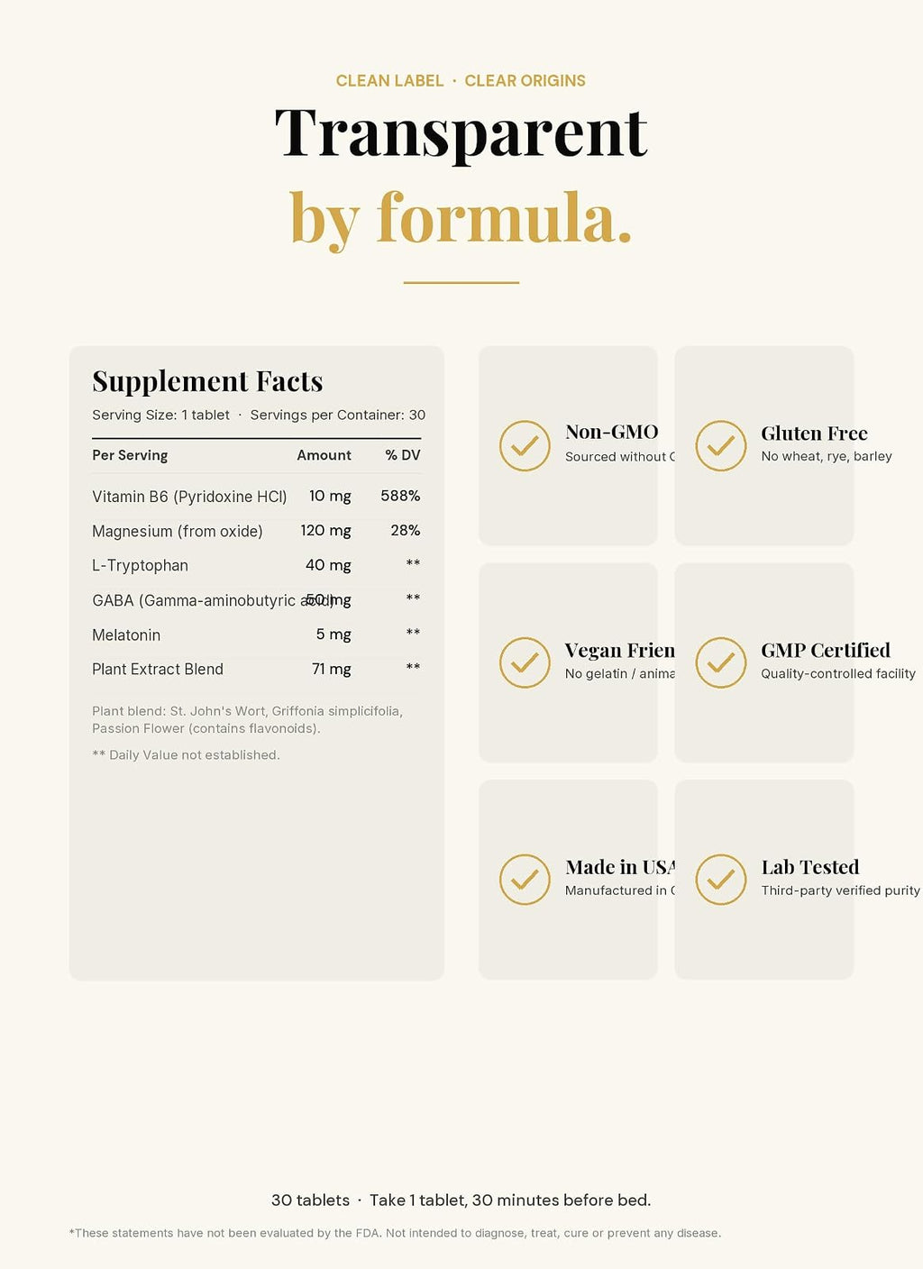 herbal sleep solution with plant extracts