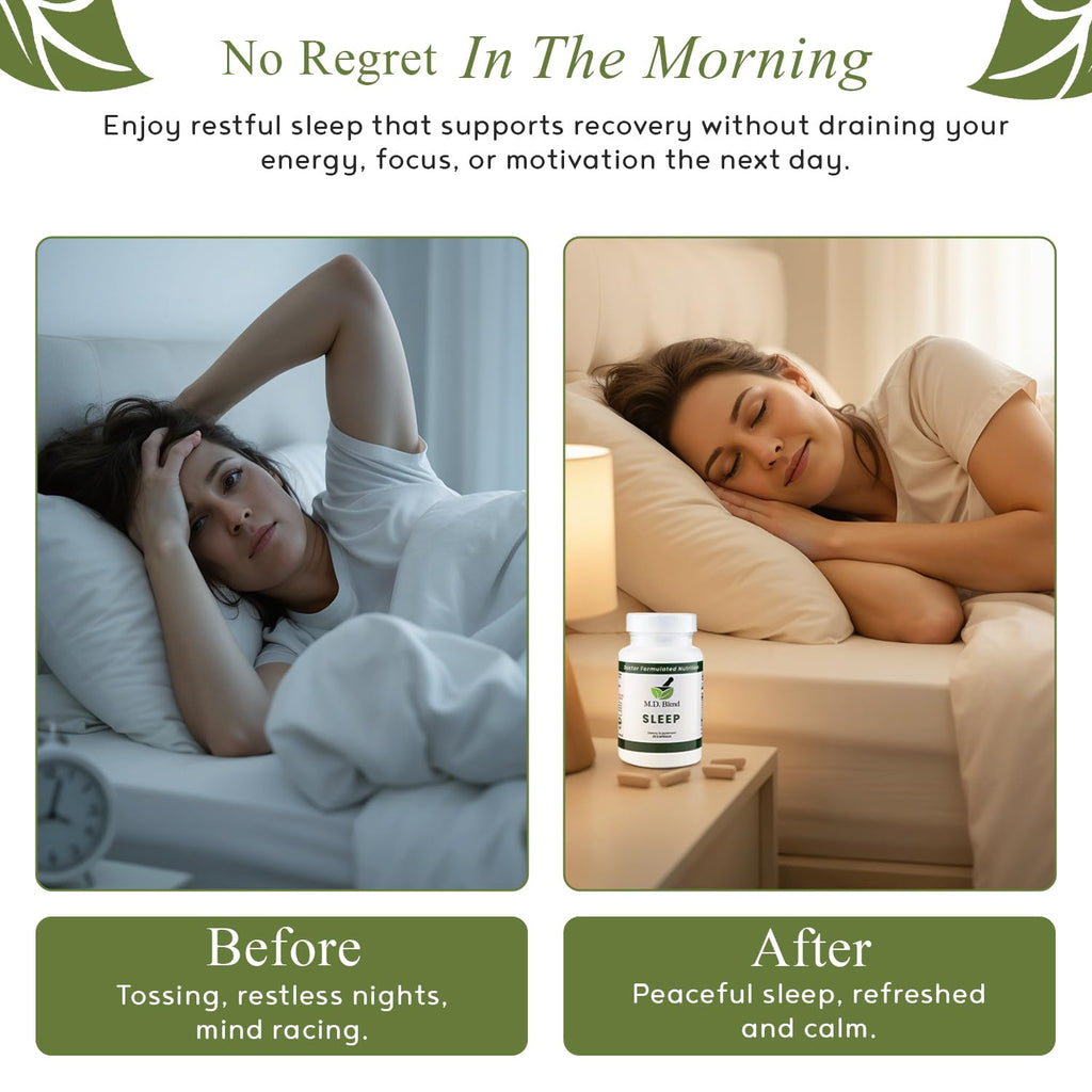 herbal sleep supplement with melatonin