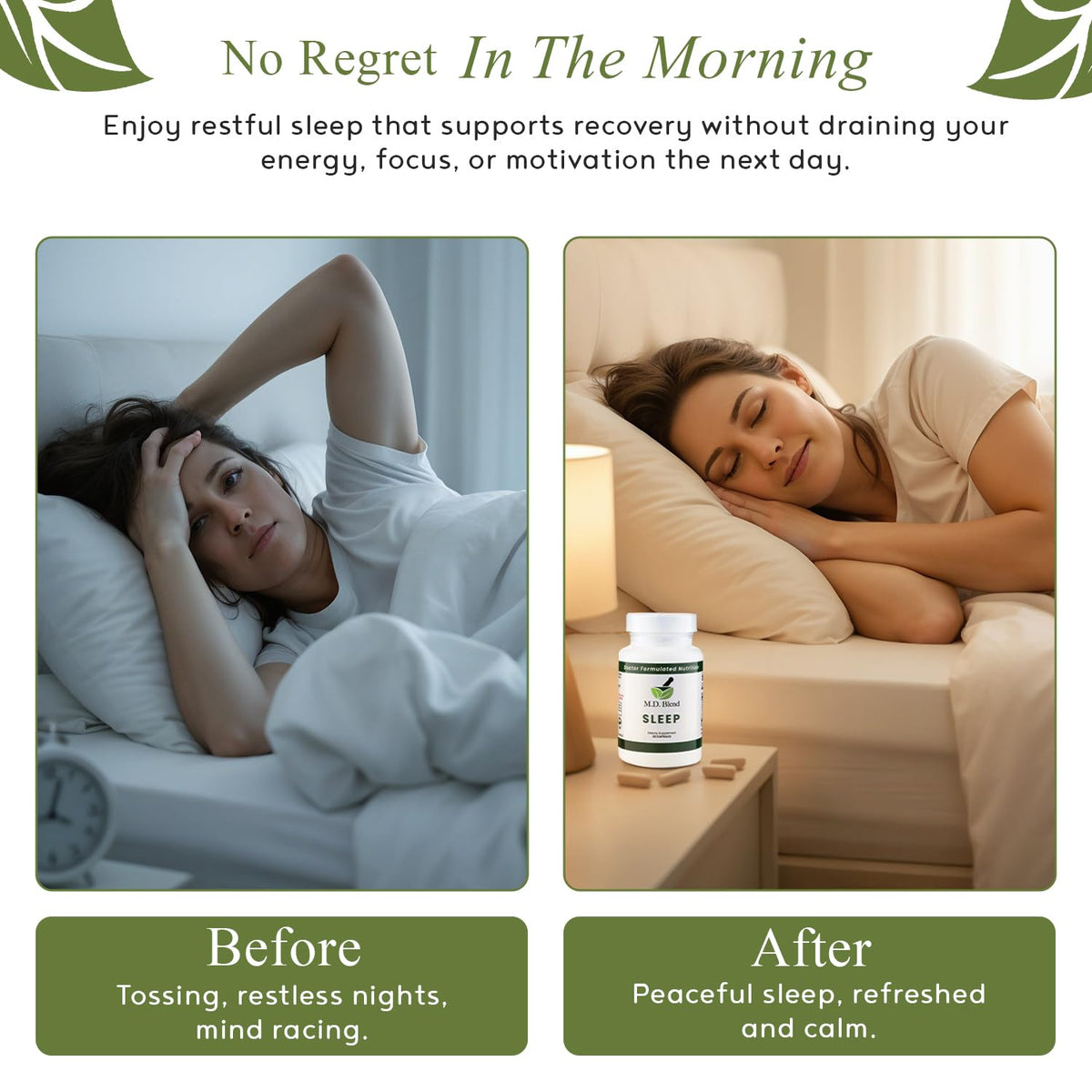 herbal sleep supplement with melatonin
