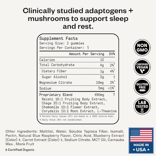 herbal sleep support gummies 10 count