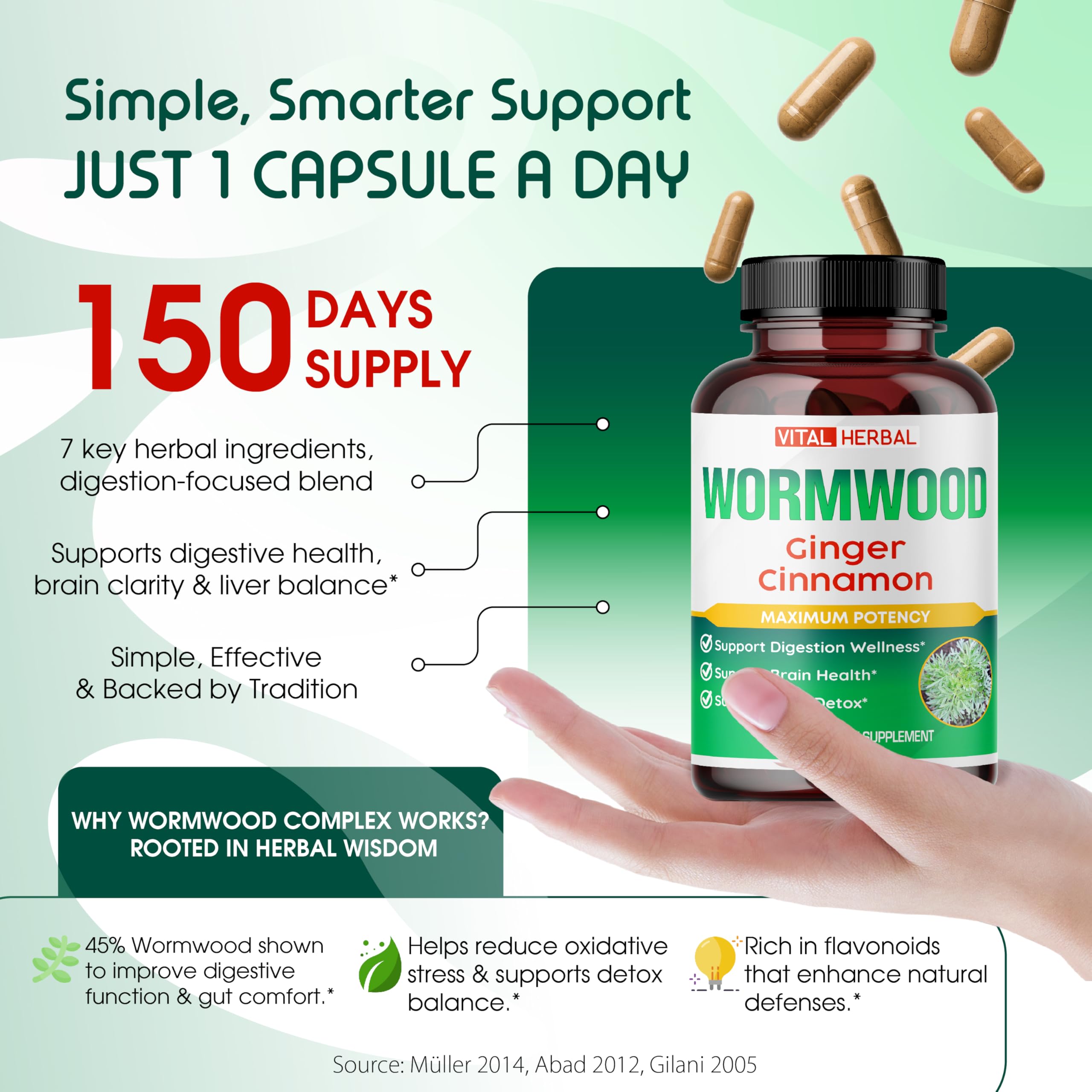 herbal solution for digestive comfort