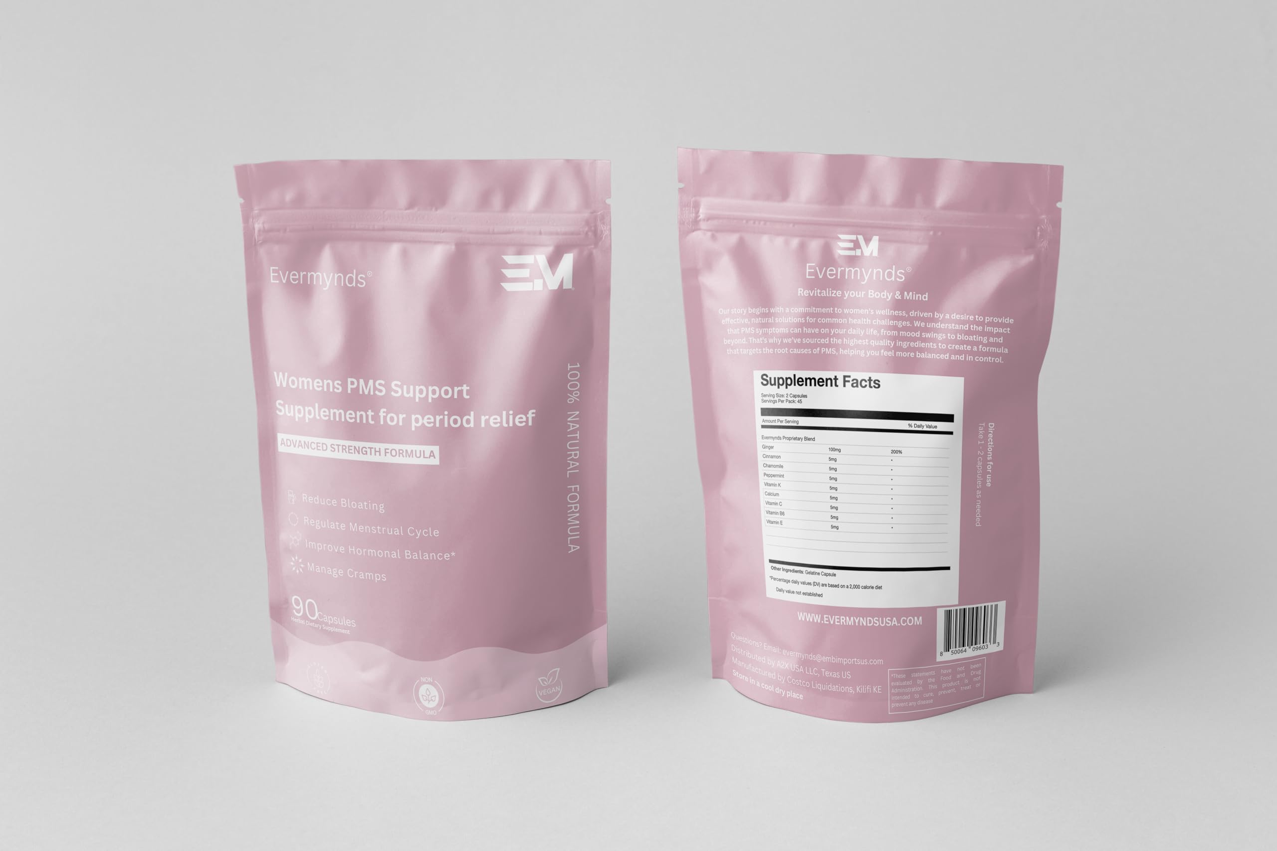 herbal solution for menstrual discomfort