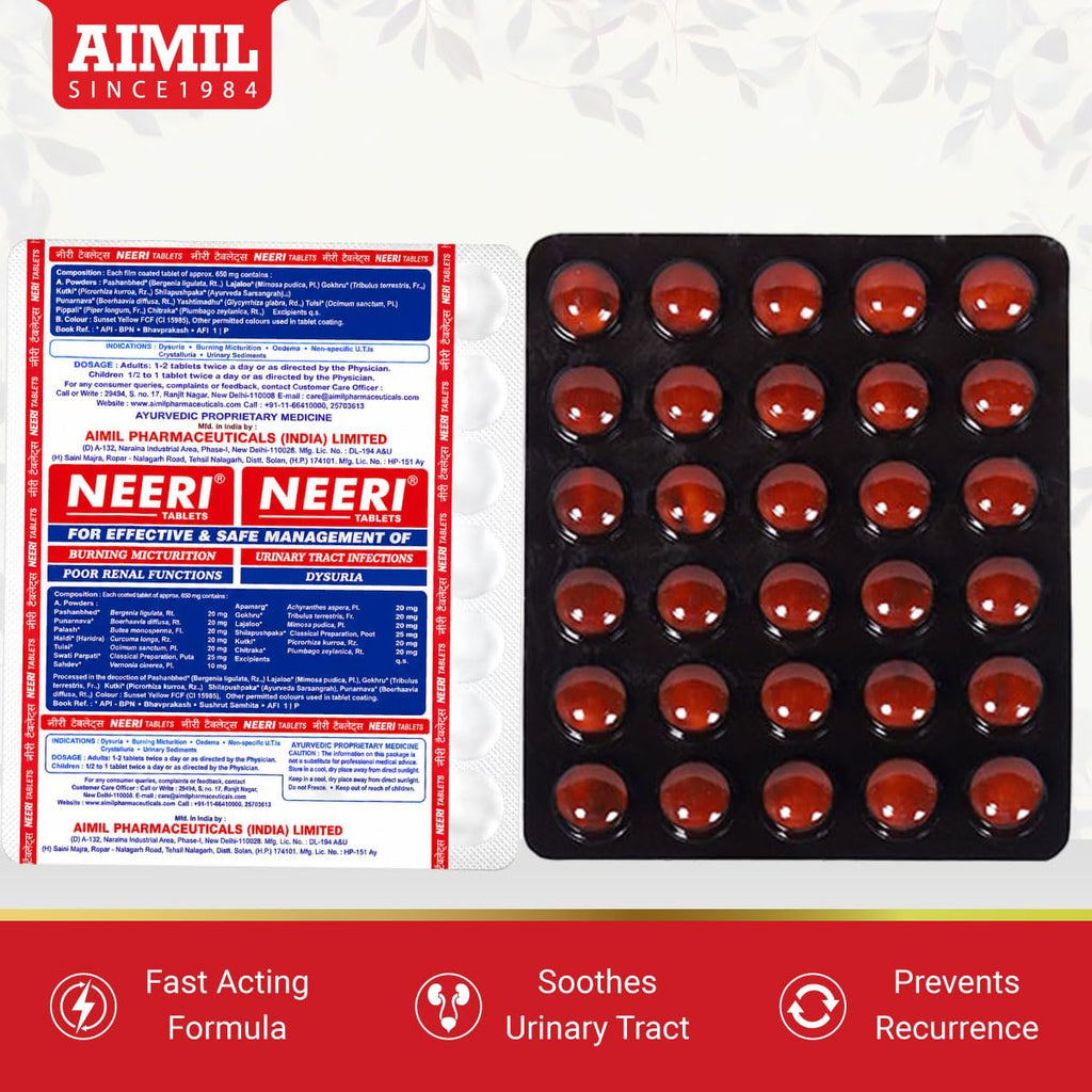 Herbal solution for overall wellness Aimil Neeri