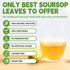 Herbal soursop tea for wellness