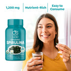 Herbal spirulina for immune support