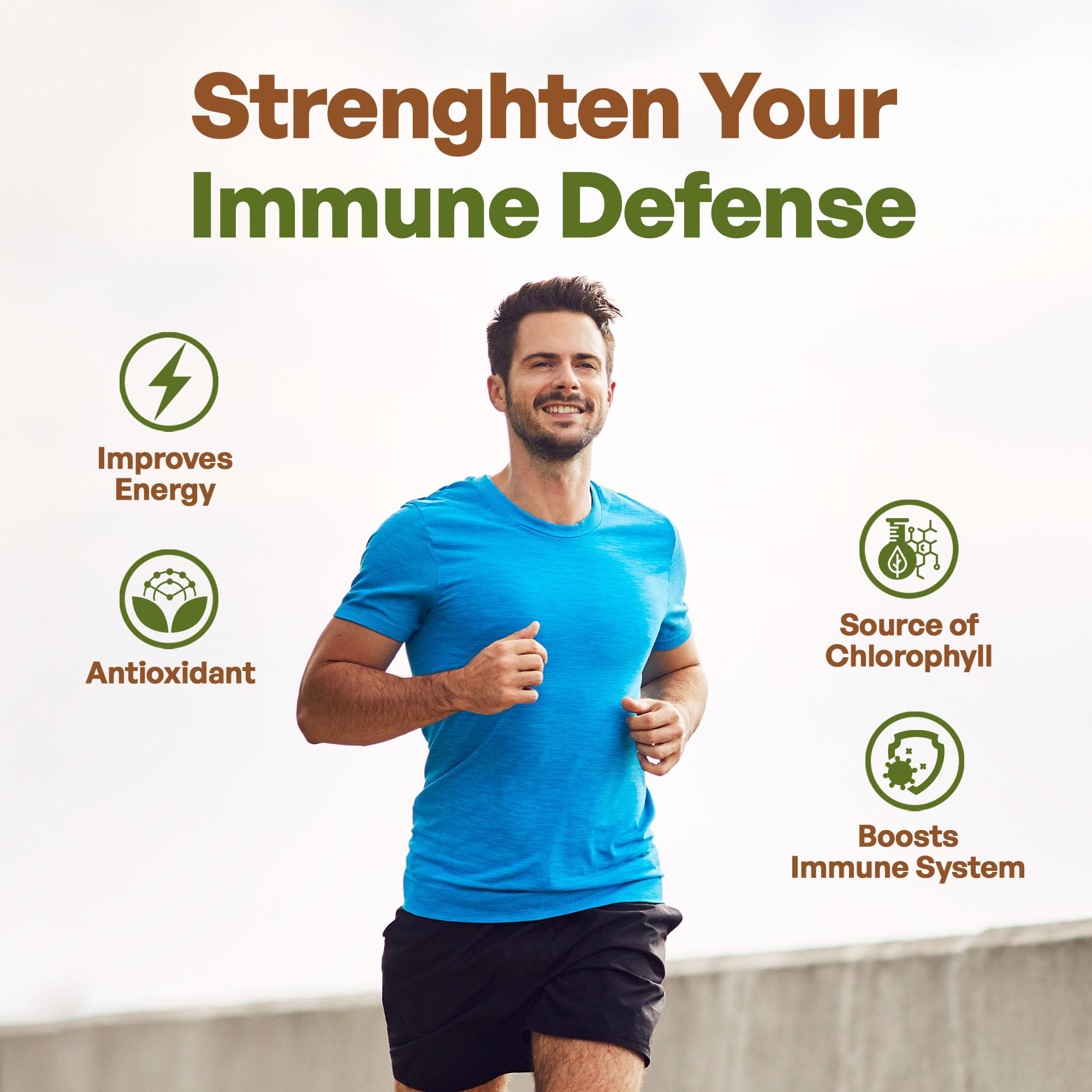 herbal spirulina for immune support