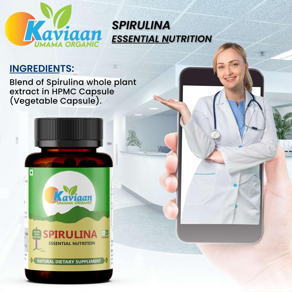 Herbal spirulina for overall health