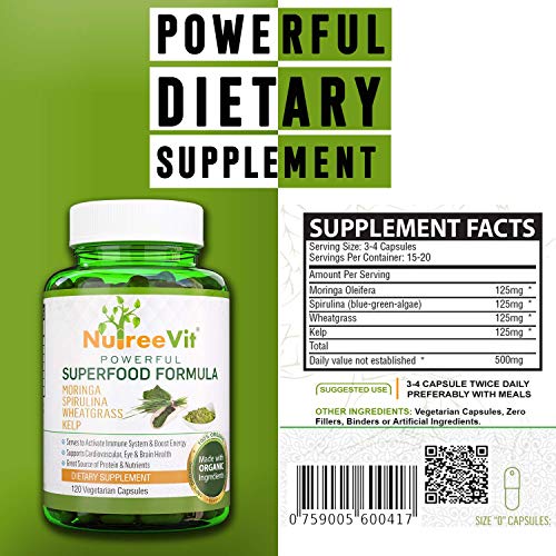 herbal spirulina supplement for immunity