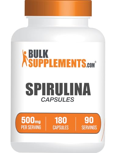 Herbal spirulina supplement for wellness