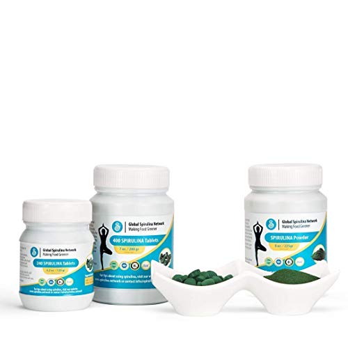 Herbal spirulina tablets for daily health