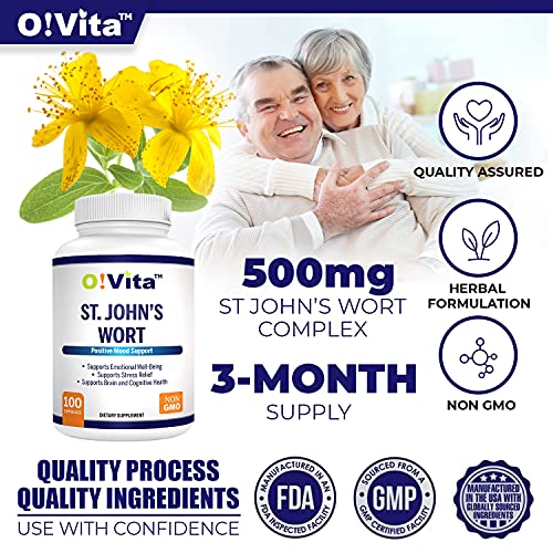 herbal st. john's wort for stress relief