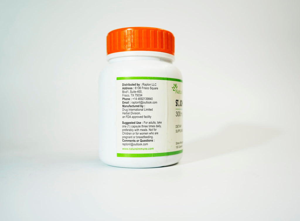 herbal st. john's wort for wellness