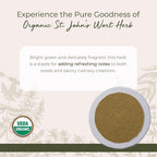 Herbal St. John's Wort supplement bag