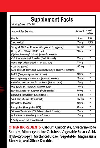 herbal stamina support with horny goat weed