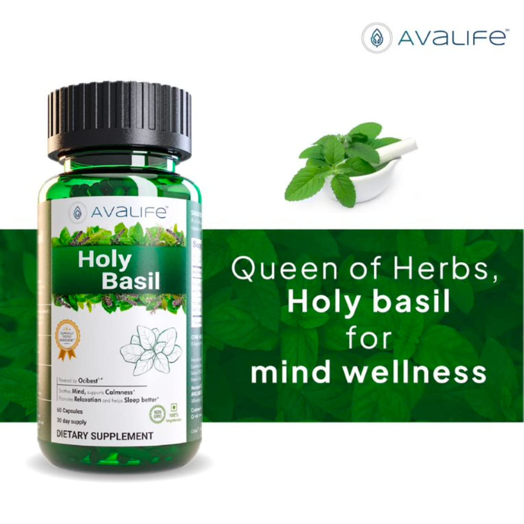 herbal stress relief holy basil