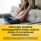 herbal stress relief with ashwagandha