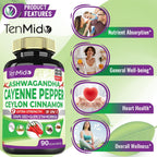 Herbal stress relief with ashwagandha