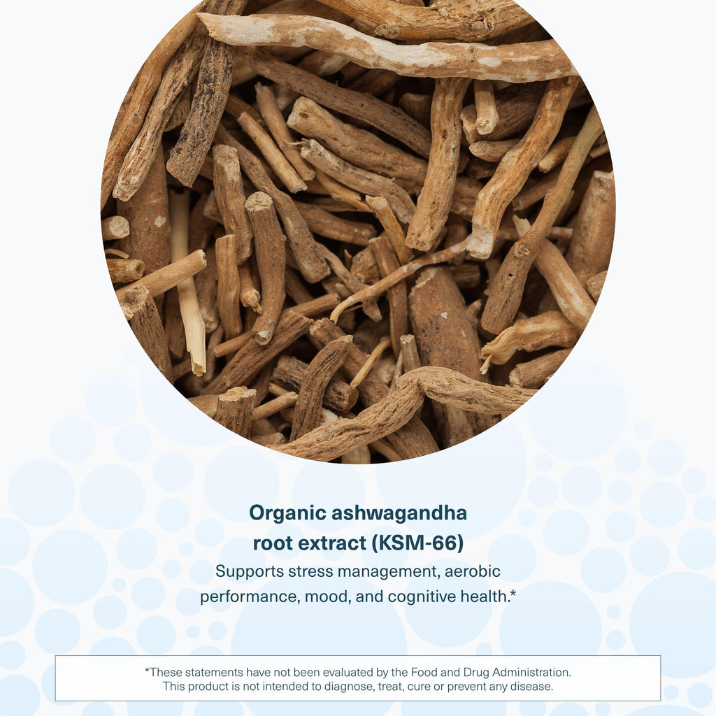 herbal stress relief with ashwagandha