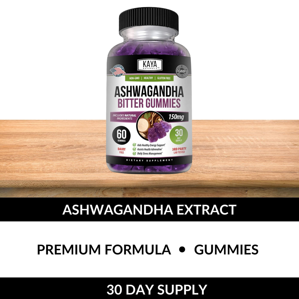 herbal stress relief with Kaya Naturals ashwagandha