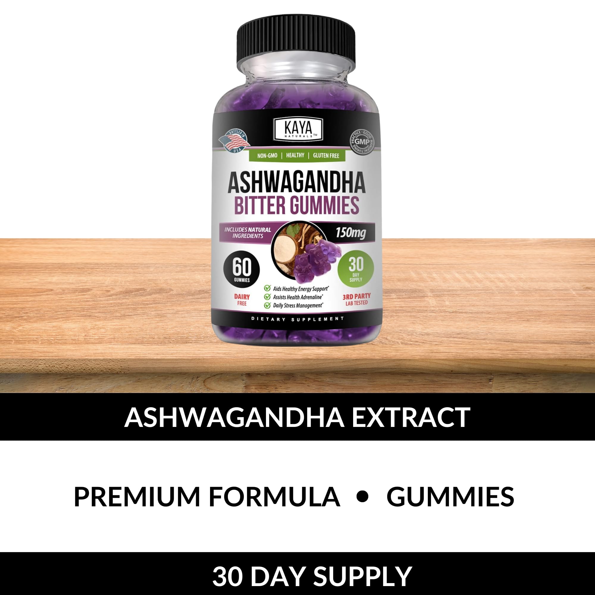 herbal stress relief with Kaya Naturals ashwagandha
