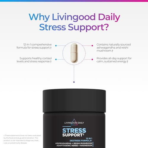 herbal stress relief with mushrooms