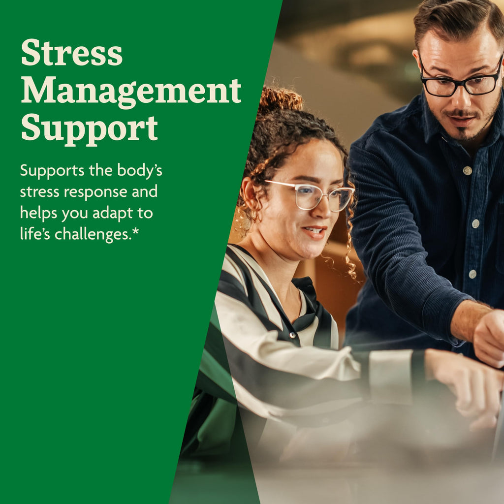 Herbal stress support with B12