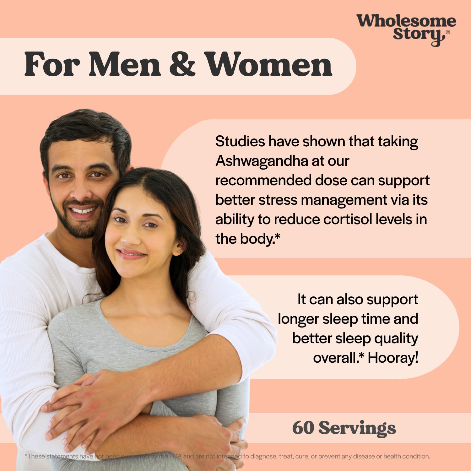 Herbal supplement ashwagandha for relaxation