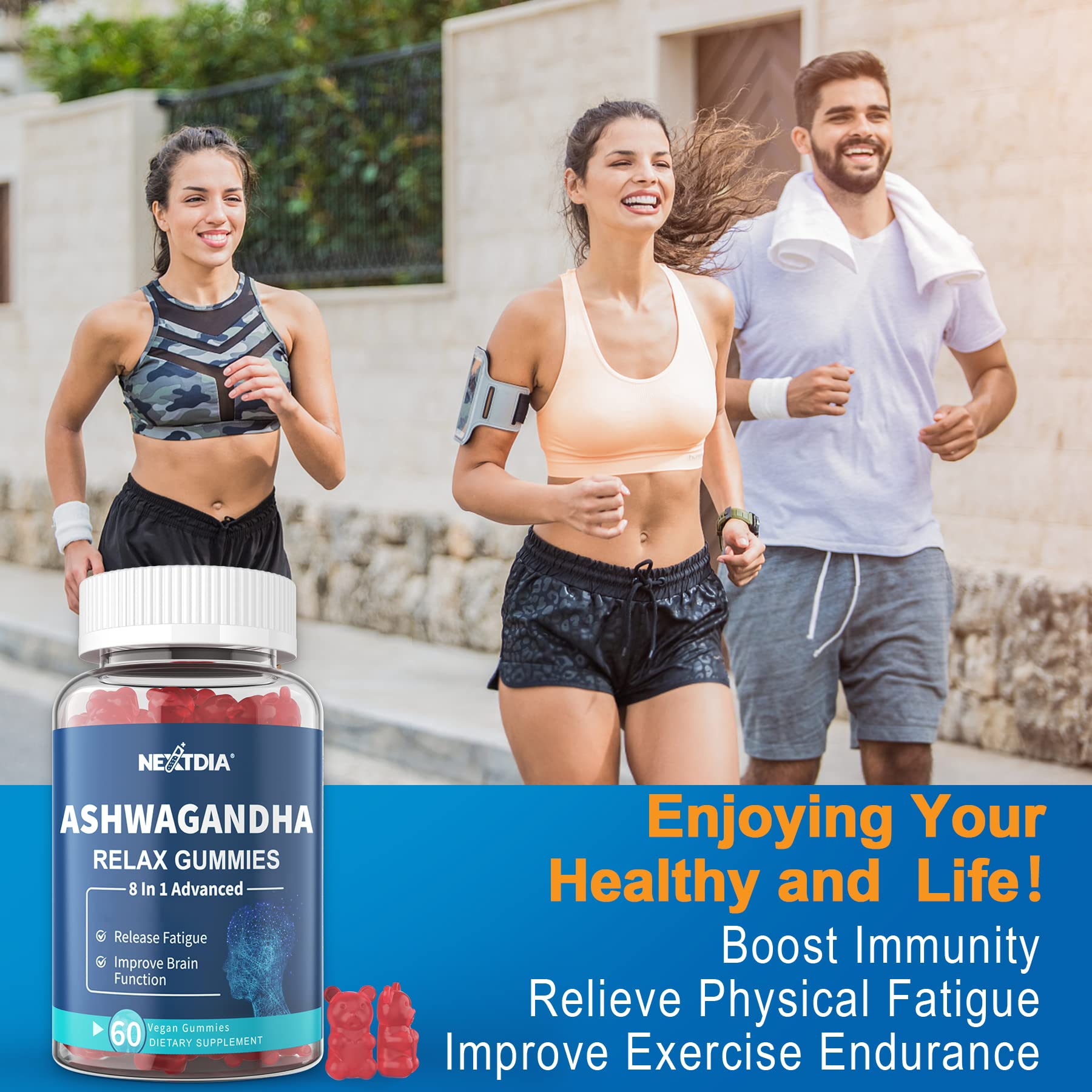 herbal supplement ashwagandha gummies for health
