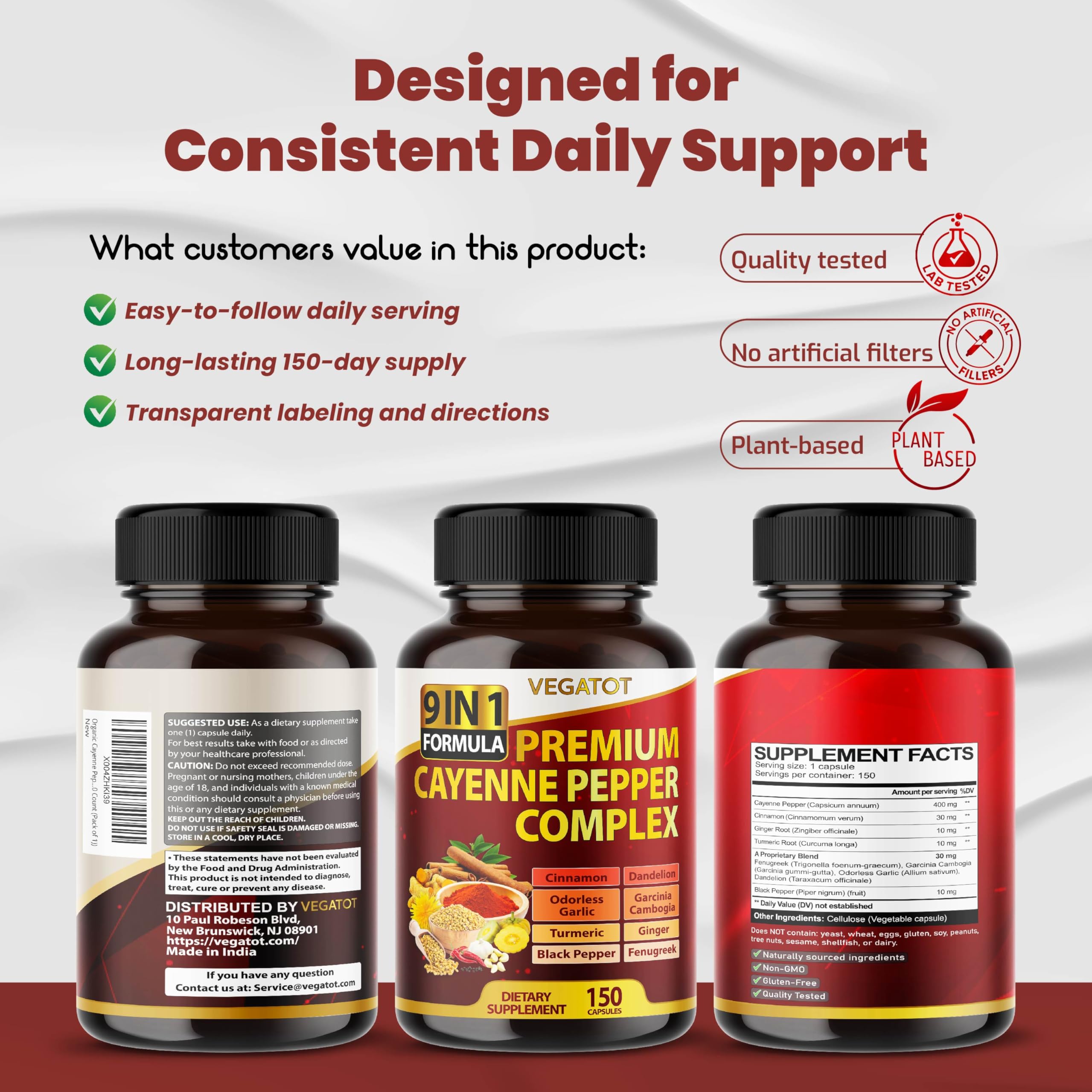 herbal supplement cayenne for wellness
