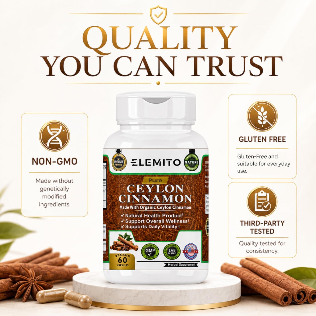 herbal supplement Ceylon cinnamon capsules