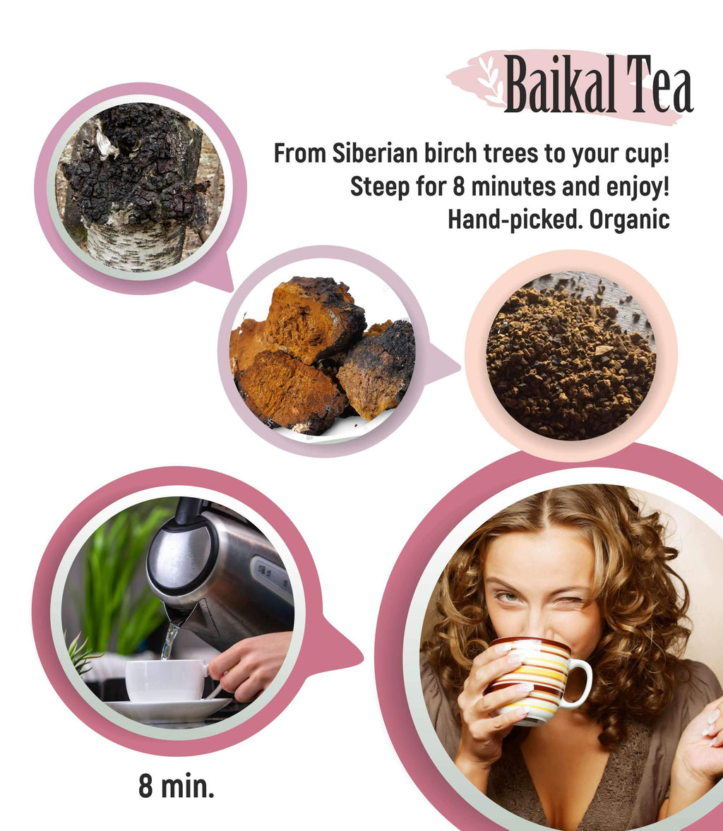 herbal supplement chaga tea bags