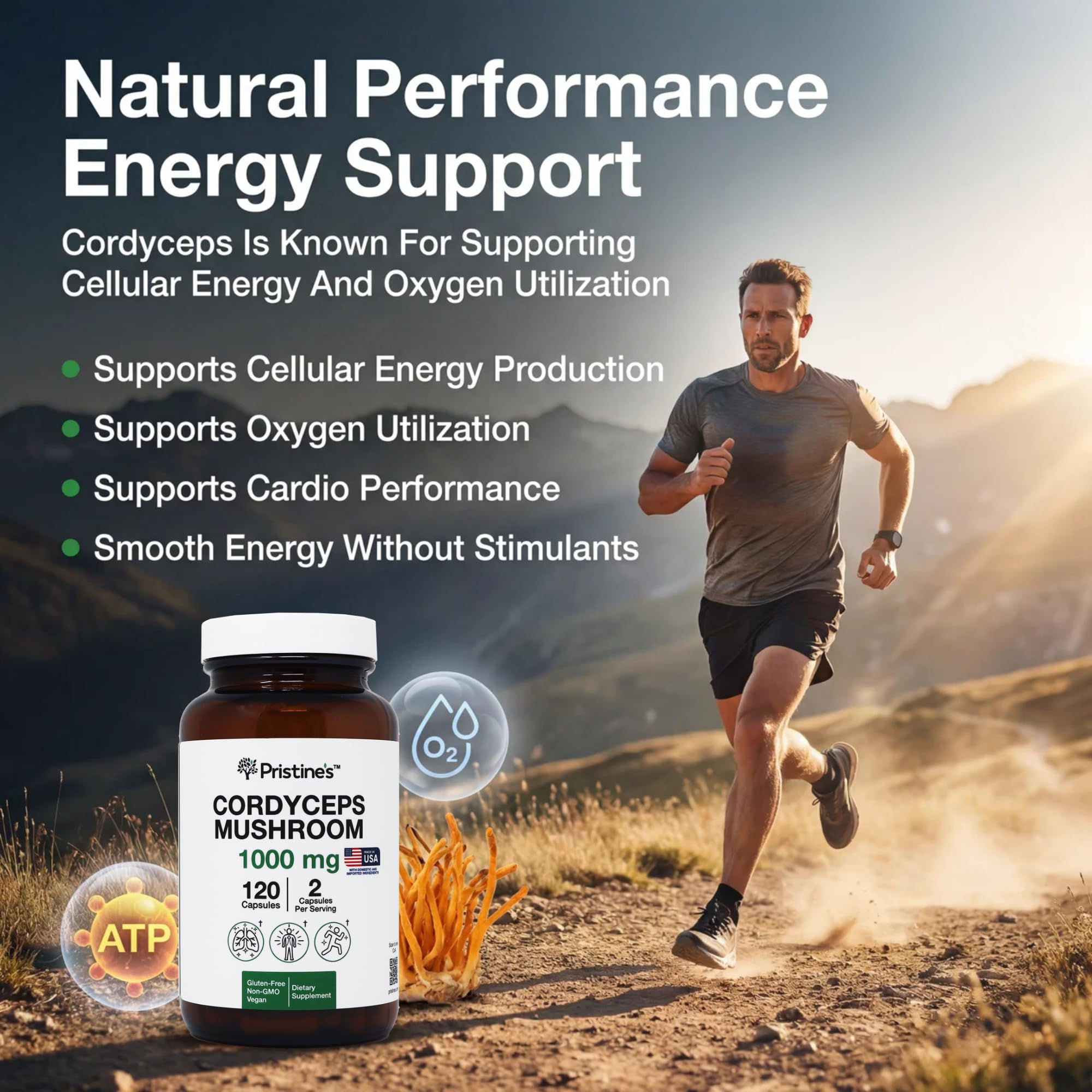 Herbal supplement for active lifestyles